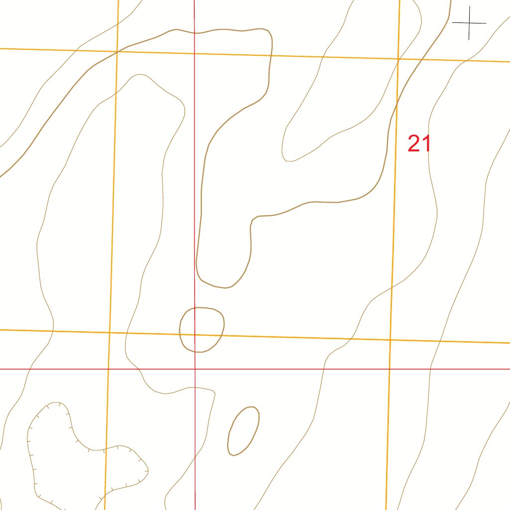 Conrad SW, OK-TX FSTopo Map by US Forest Service - Topo | Avenza Maps