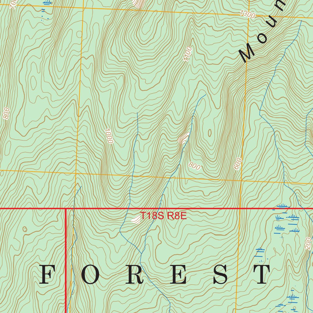 Cordova B-1 SE, AK FSTopo Map by US Forest Service - Topo | Avenza Maps