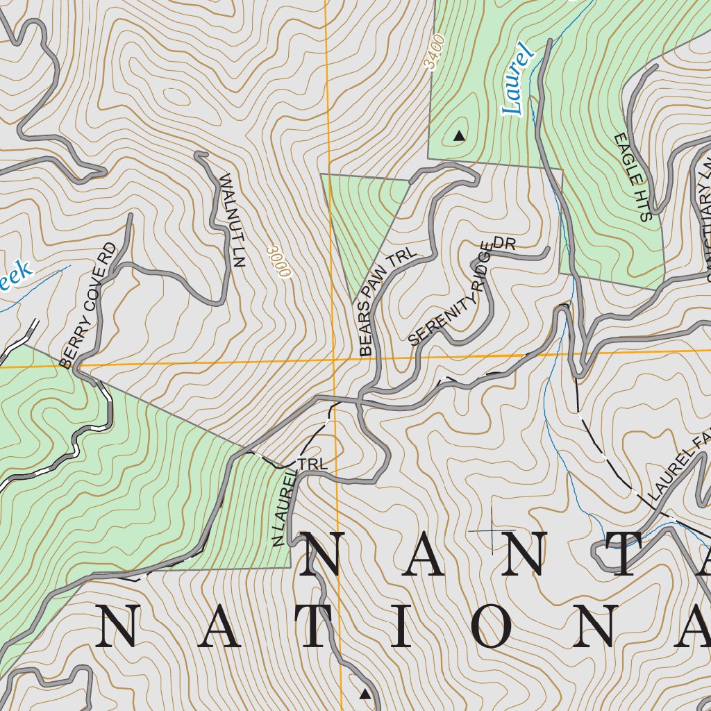 Corbin Knob, NC FSTopo Map by US Forest Service - Topo | Avenza Maps