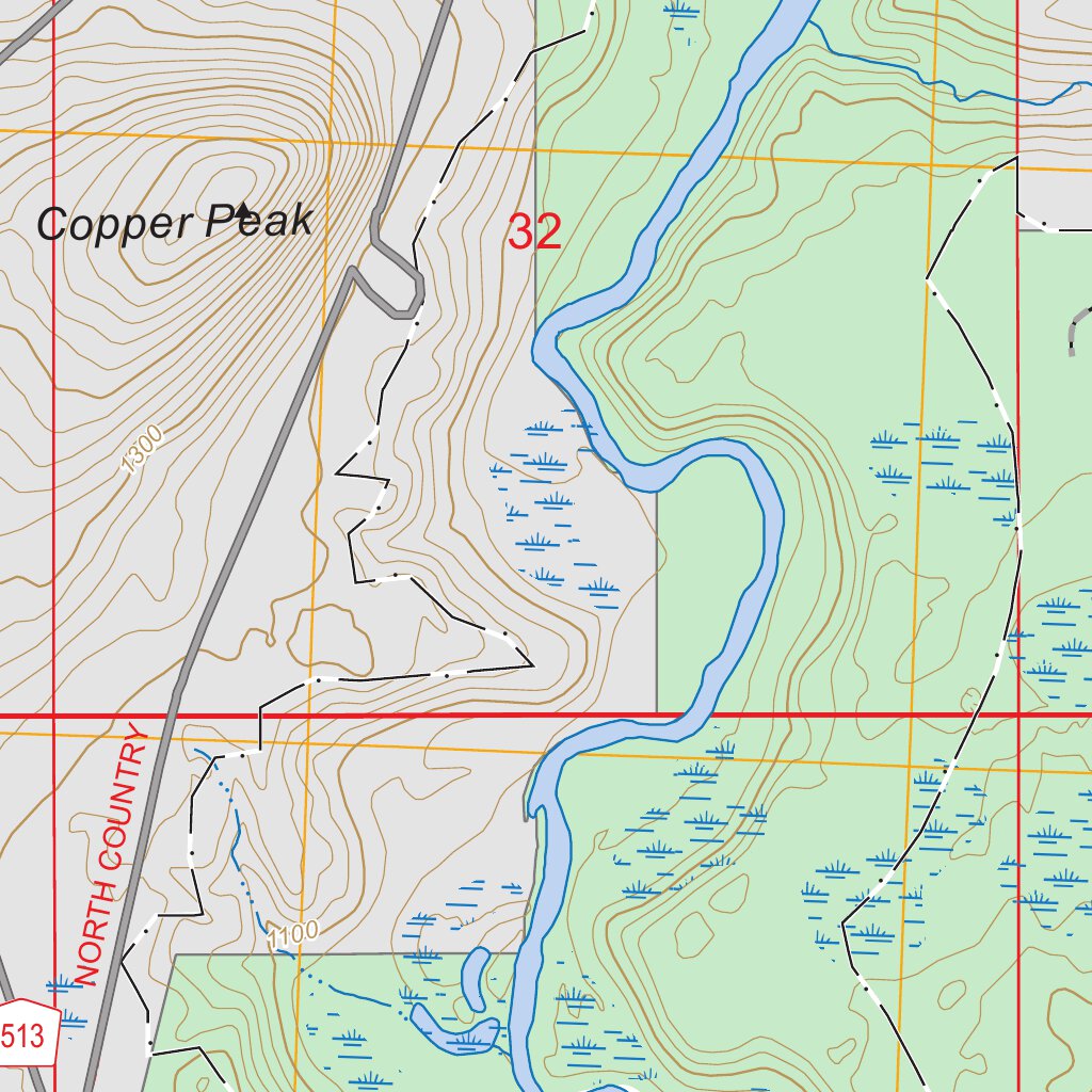 Copper Peak, MI FSTopo Map by US Forest Service - Topo | Avenza Maps