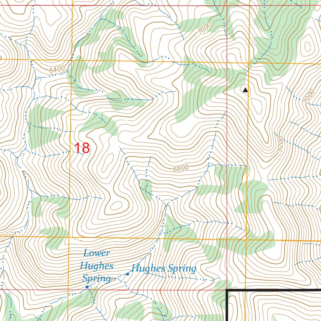 Coronado Mountain, AZ FSTopo Map by US Forest Service - Topo | Avenza Maps