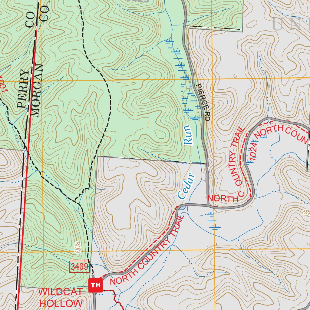 Corning, OH FSTopo Map by US Forest Service - Topo | Avenza Maps