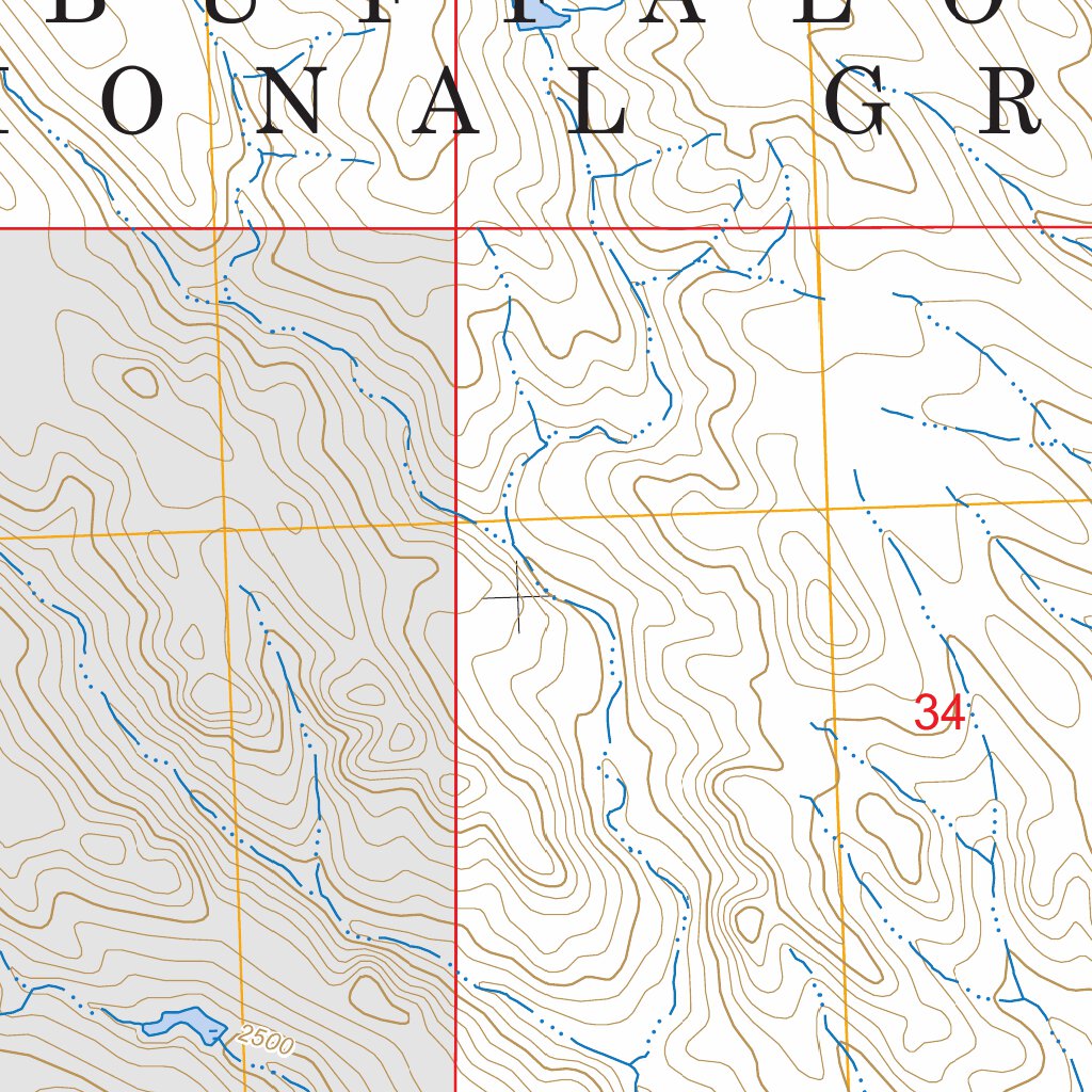 Cottonwood, SD FSTopo Map by US Forest Service - Topo | Avenza Maps