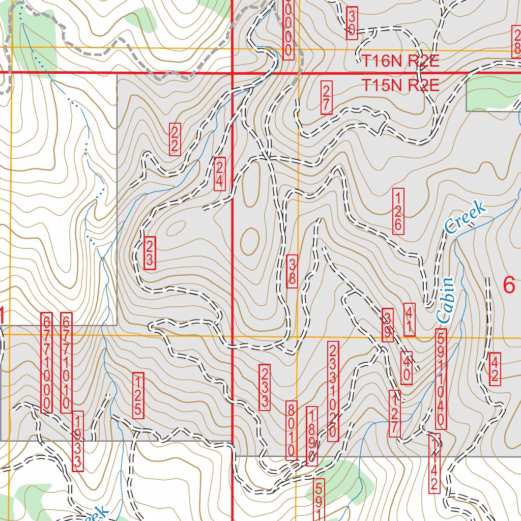 Council Mountain, ID FSTopo Map by US Forest Service - Topo | Avenza Maps