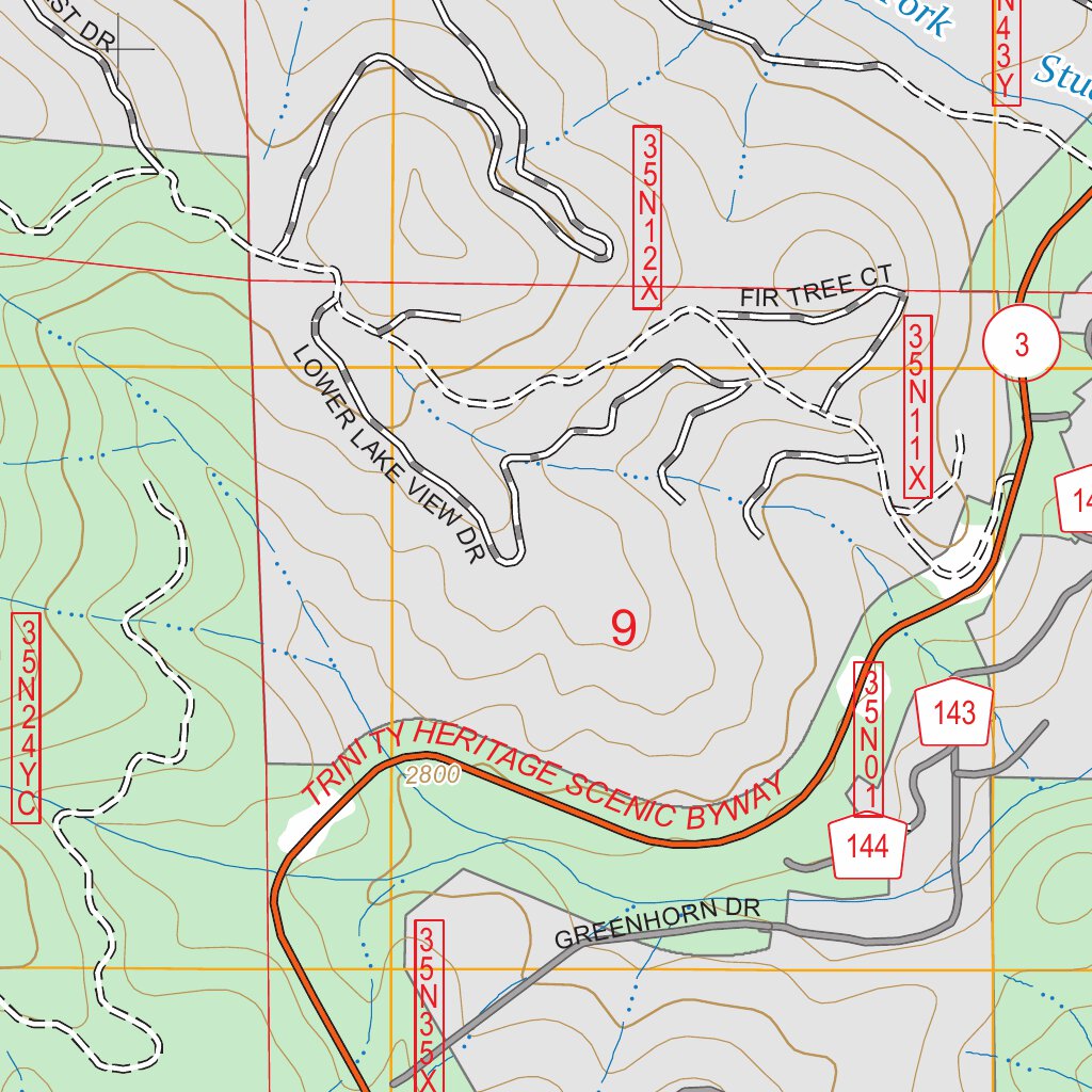 Covington Mill, CA FSTopo Map by US Forest Service - Topo | Avenza Maps