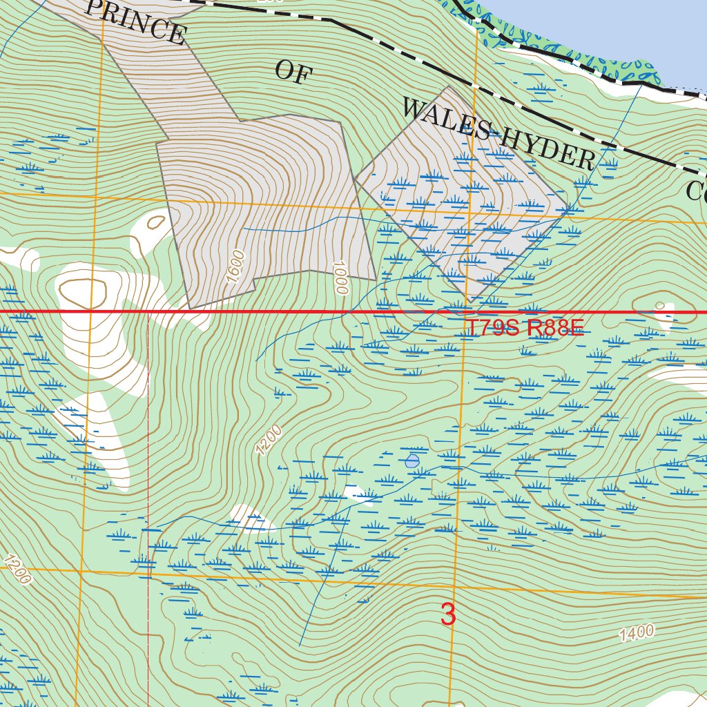 Craig A-1 SE, AK FSTopo Map by US Forest Service - Topo | Avenza Maps
