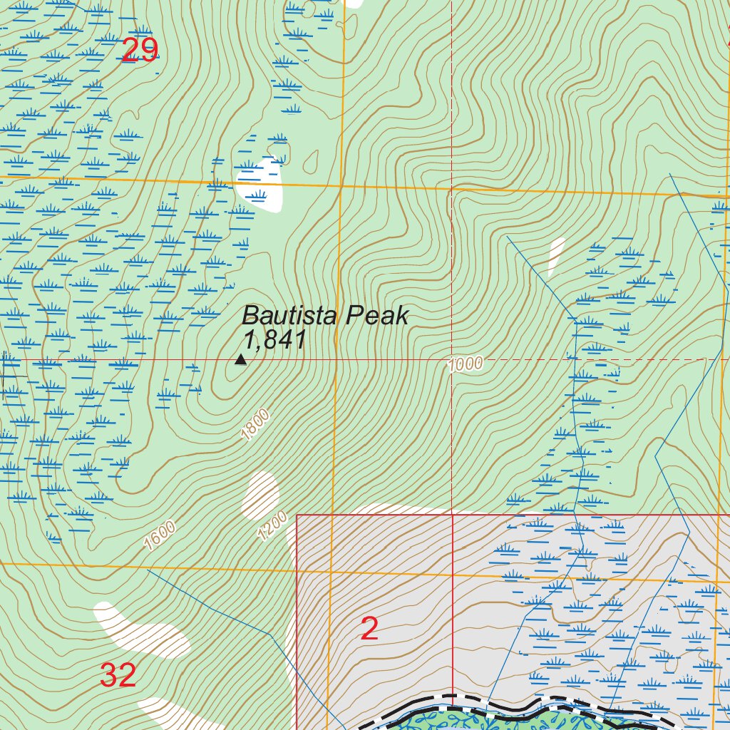 Craig B-4 NW, AK FSTopo Map by US Forest Service - Topo | Avenza Maps