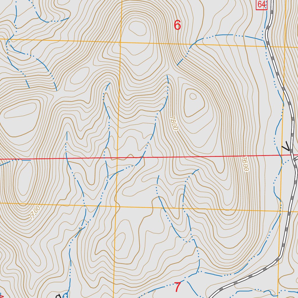 Cox Peak, NM FSTopo Map by US Forest Service - Topo | Avenza Maps