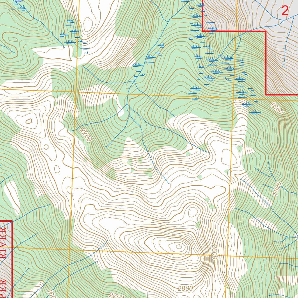 Craig A-1 NW, AK FSTopo Map by US Forest Service - Topo | Avenza Maps