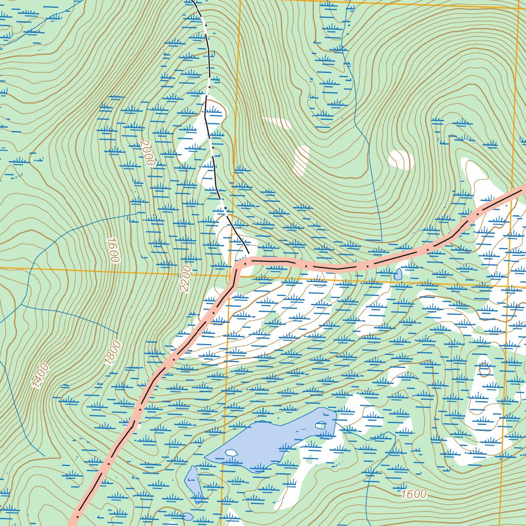 Craig A-2 SE, AK FSTopo Map by US Forest Service - Topo | Avenza Maps