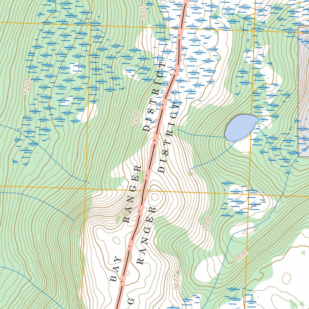 Craig C-2 SW, AK FSTopo Map by US Forest Service - Topo | Avenza Maps
