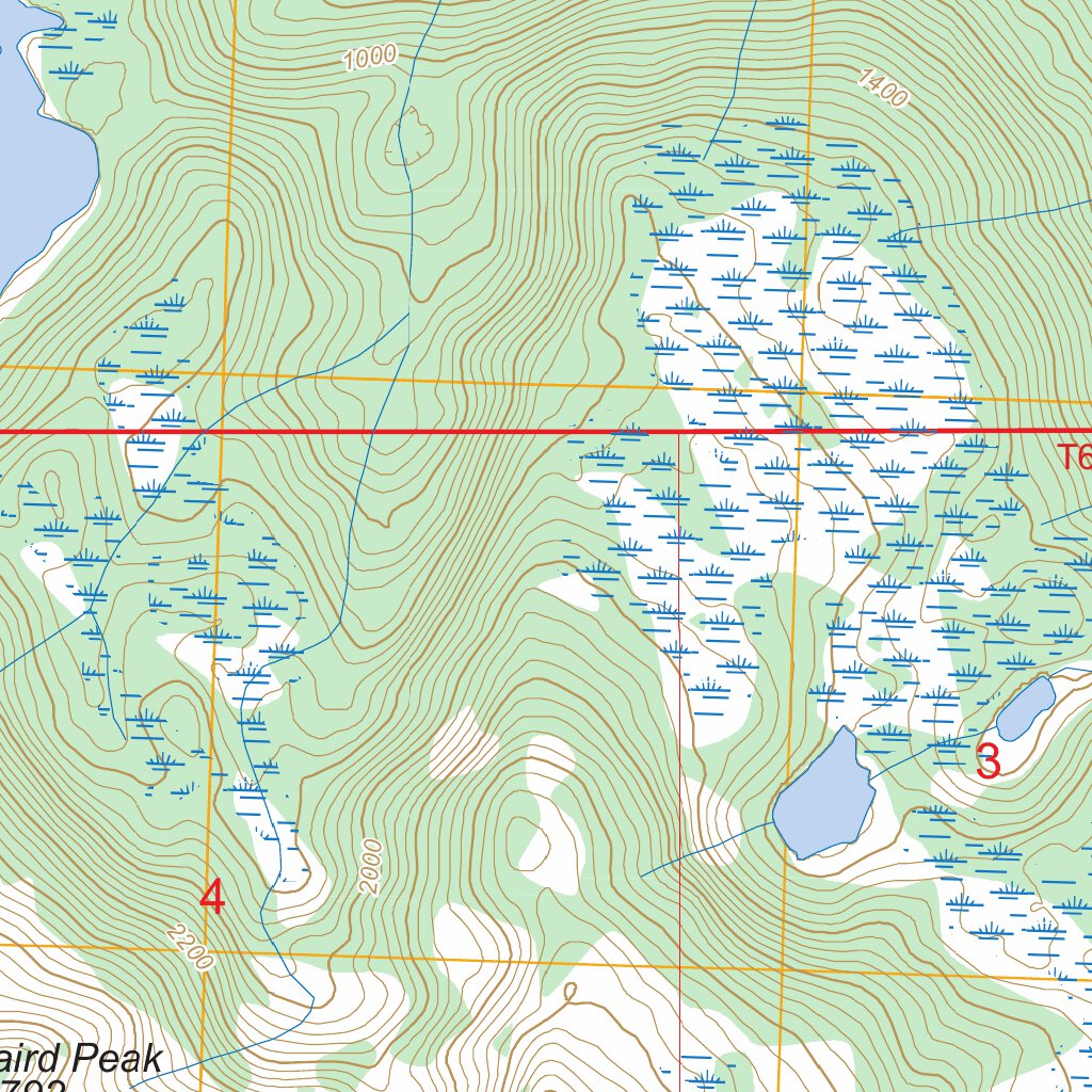 Craig D-3 NE, AK FSTopo Map by US Forest Service - Topo | Avenza Maps