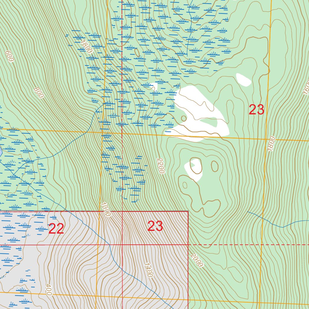 Craig C-1 NW, AK FSTopo Map by US Forest Service - Topo | Avenza Maps