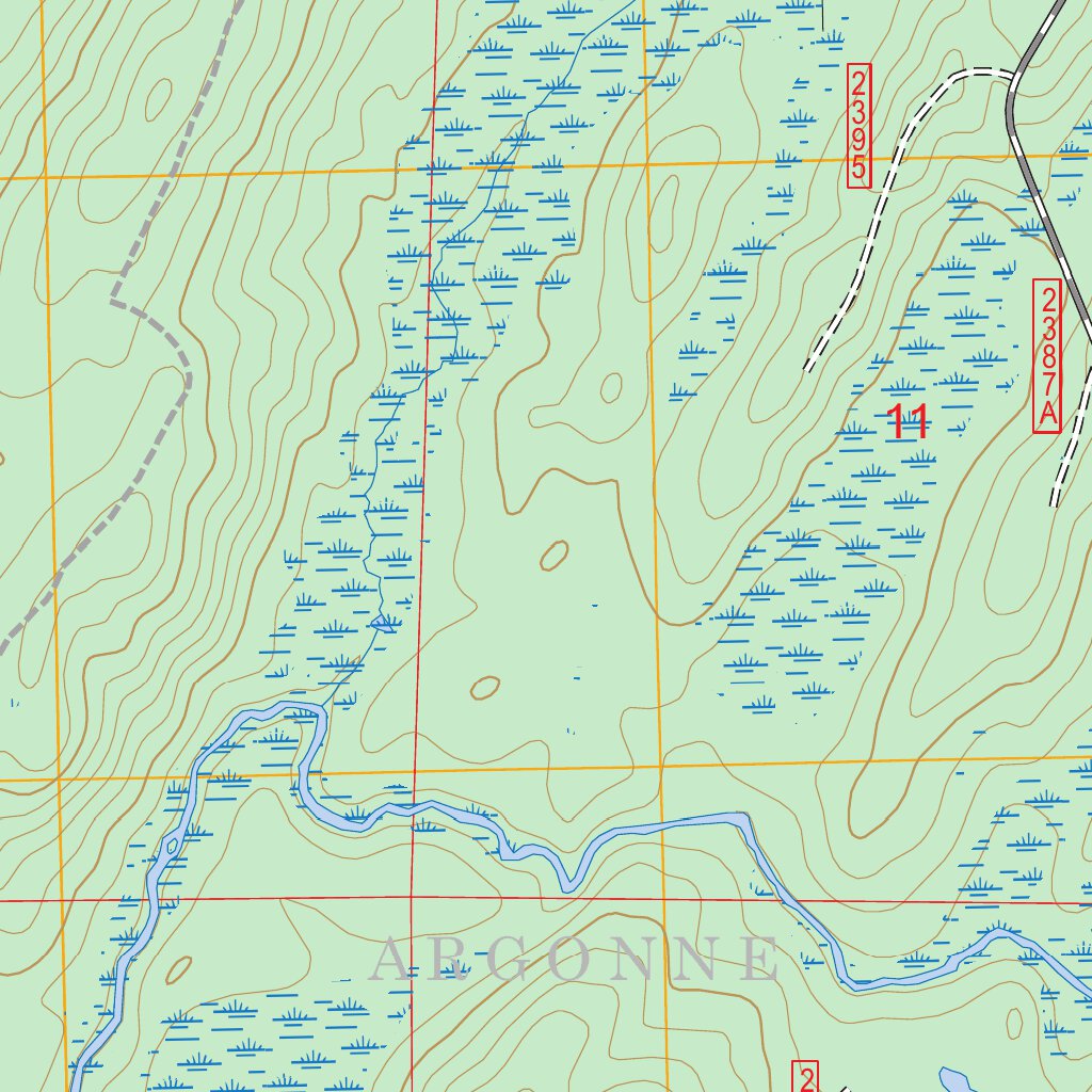 Crandon NE-WI FSTopo Map by US Forest Service - Topo | Avenza Maps