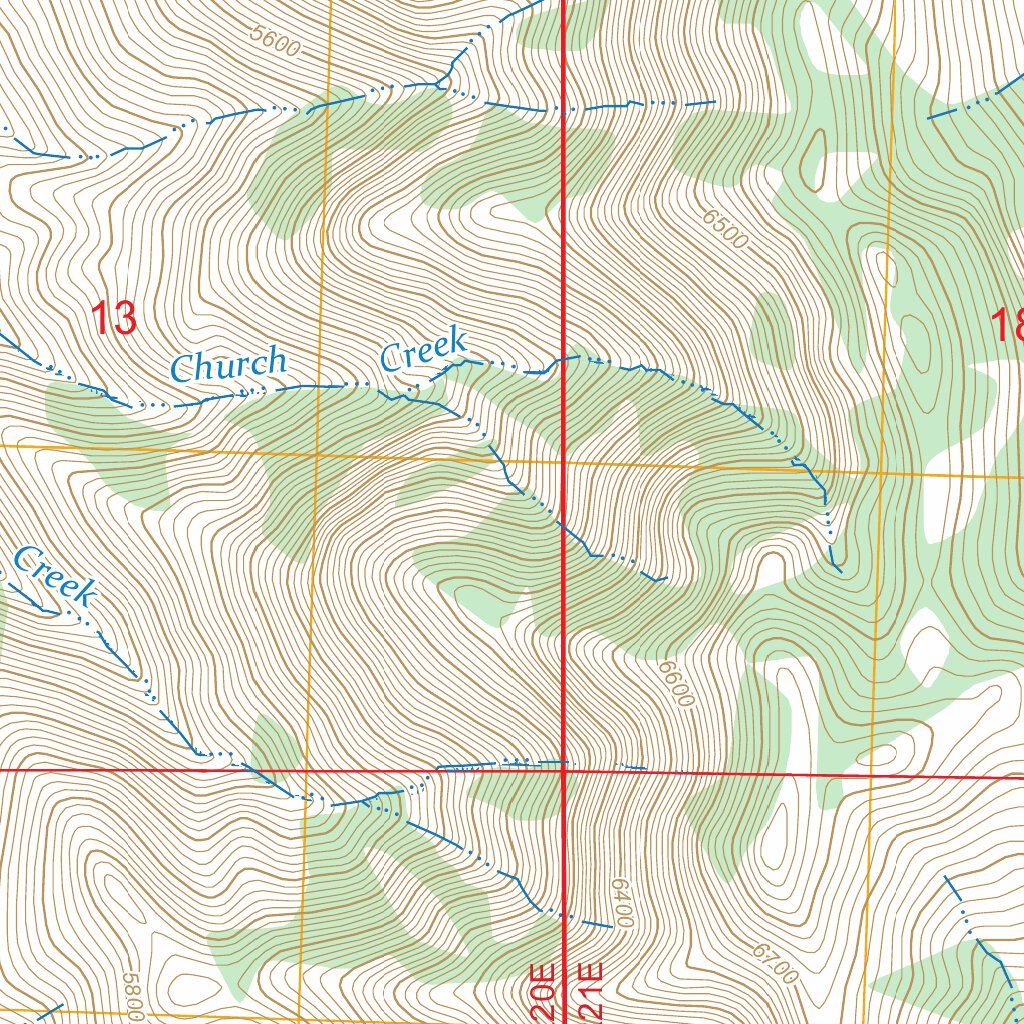 Crane Creek, OR FSTopo Map by US Forest Service - Topo | Avenza Maps
