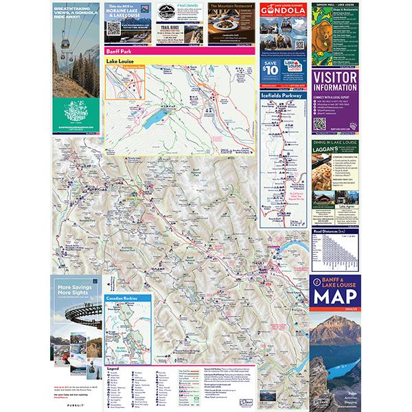 RMV Banff Town and National Park Map 2024 by RMV Publications Ltd ...