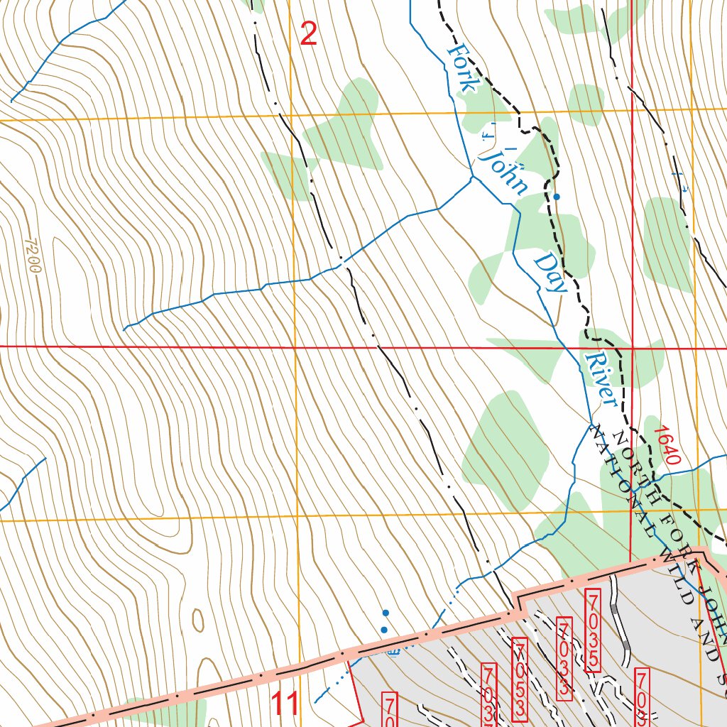 Crawfish Lake, OR FSTopo Map by US Forest Service - Topo | Avenza Maps