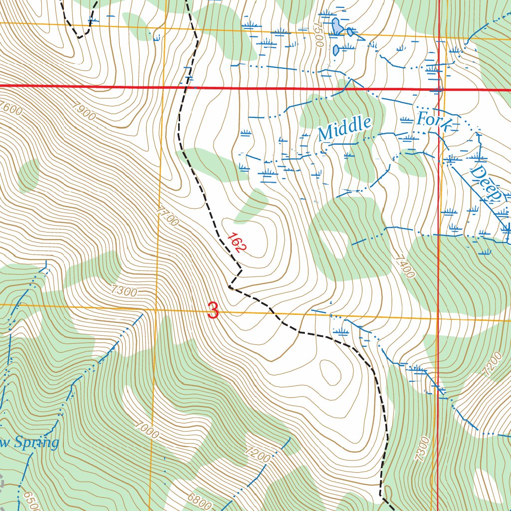 Crane Mountain, OR FSTopo Map by US Forest Service - Topo | Avenza Maps