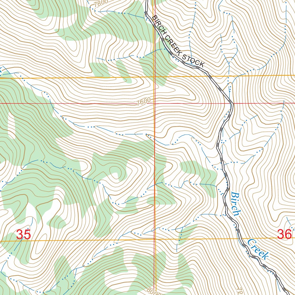 Crooked Creek, CA FSTopo Map by US Forest Service - Topo | Avenza Maps
