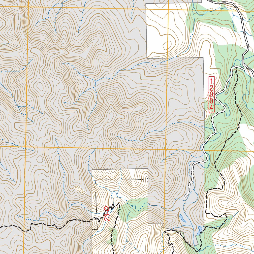 Crow Butte, NE FSTopo Map by US Forest Service - Topo | Avenza Maps