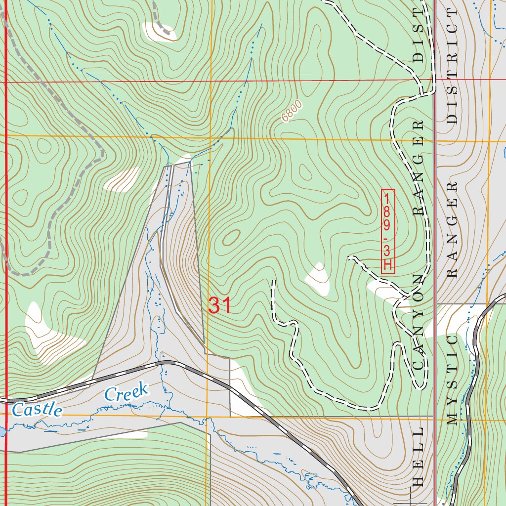 Crows Nest Peak, SD FSTopo Map by US Forest Service - Topo | Avenza Maps