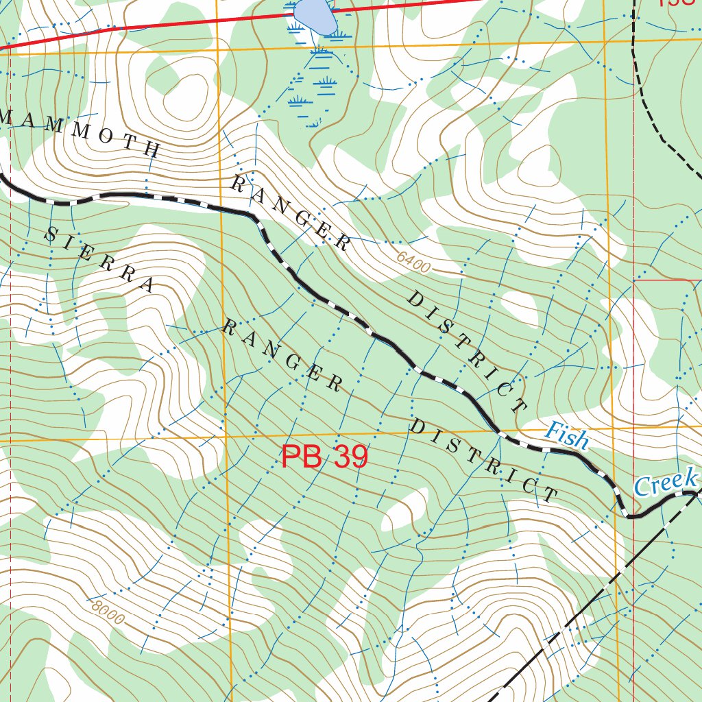 Crystal Crag, CA FSTopo Map by US Forest Service - Topo | Avenza Maps