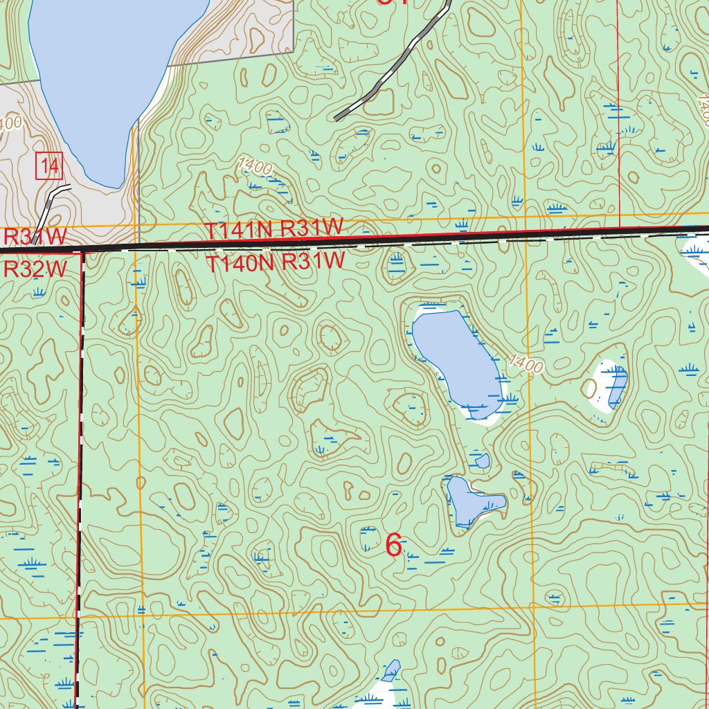 Crystal Lake, MN FSTopo Map by US Forest Service - Topo | Avenza Maps
