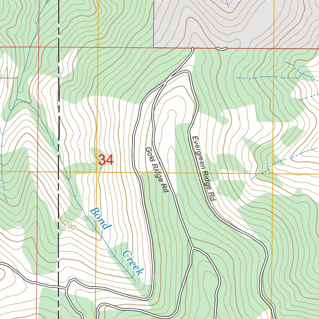 Crystal Peak, ID FSTopo Map by US Forest Service - Topo | Avenza Maps