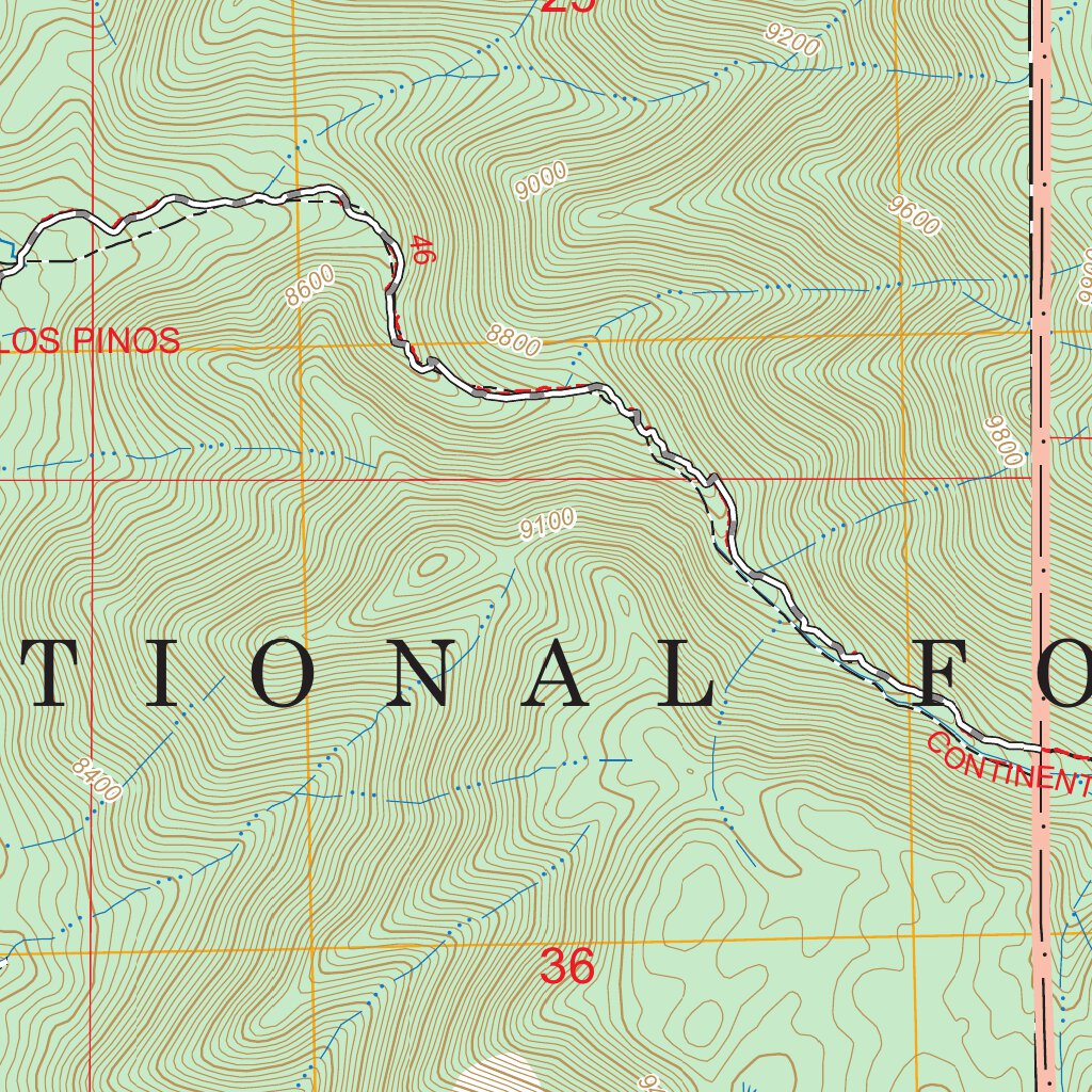 Cuba, NM FSTopo Map by US Forest Service - Topo | Avenza Maps