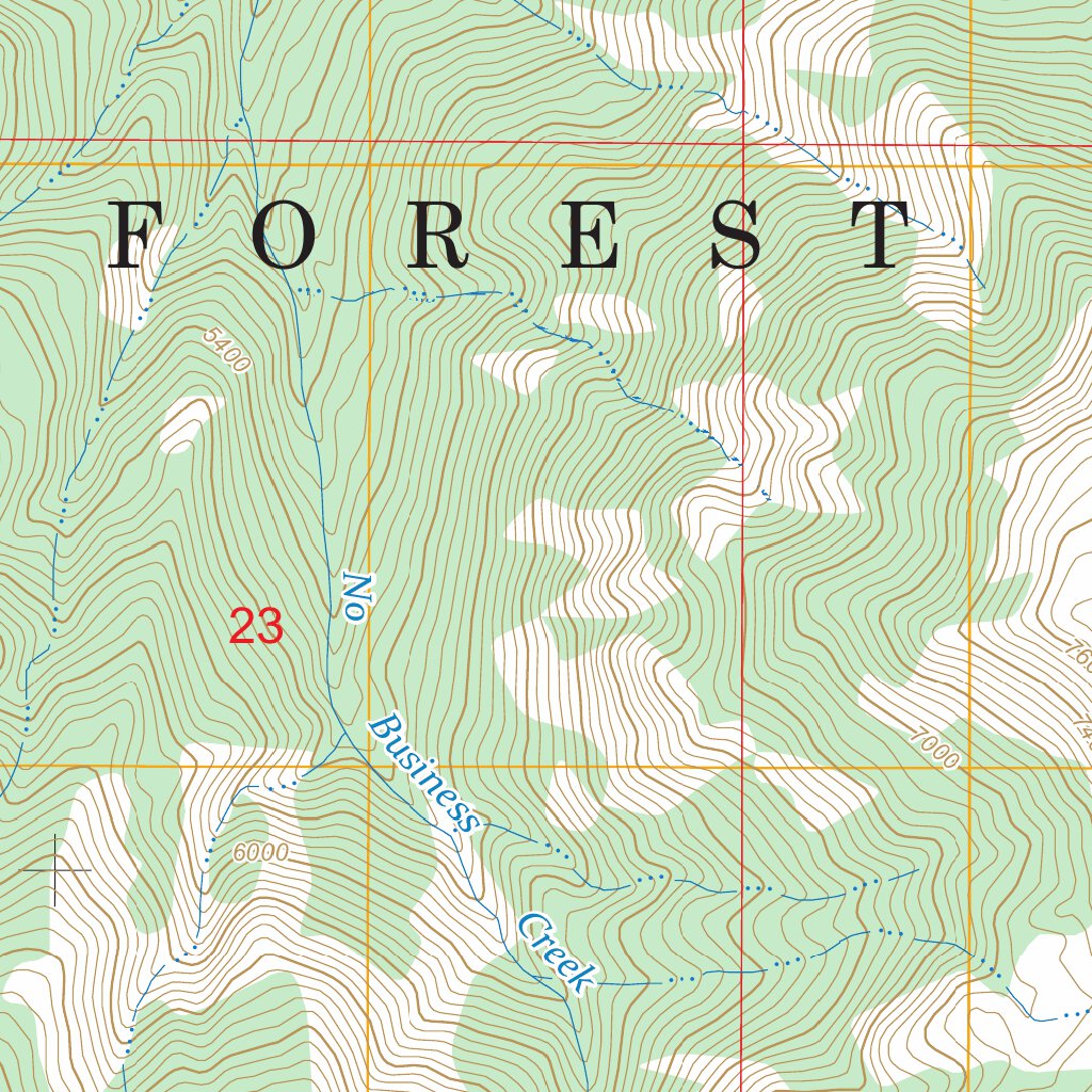 Cuddy Mountain, ID-OR FSTopo Map by US Forest Service - Topo | Avenza Maps