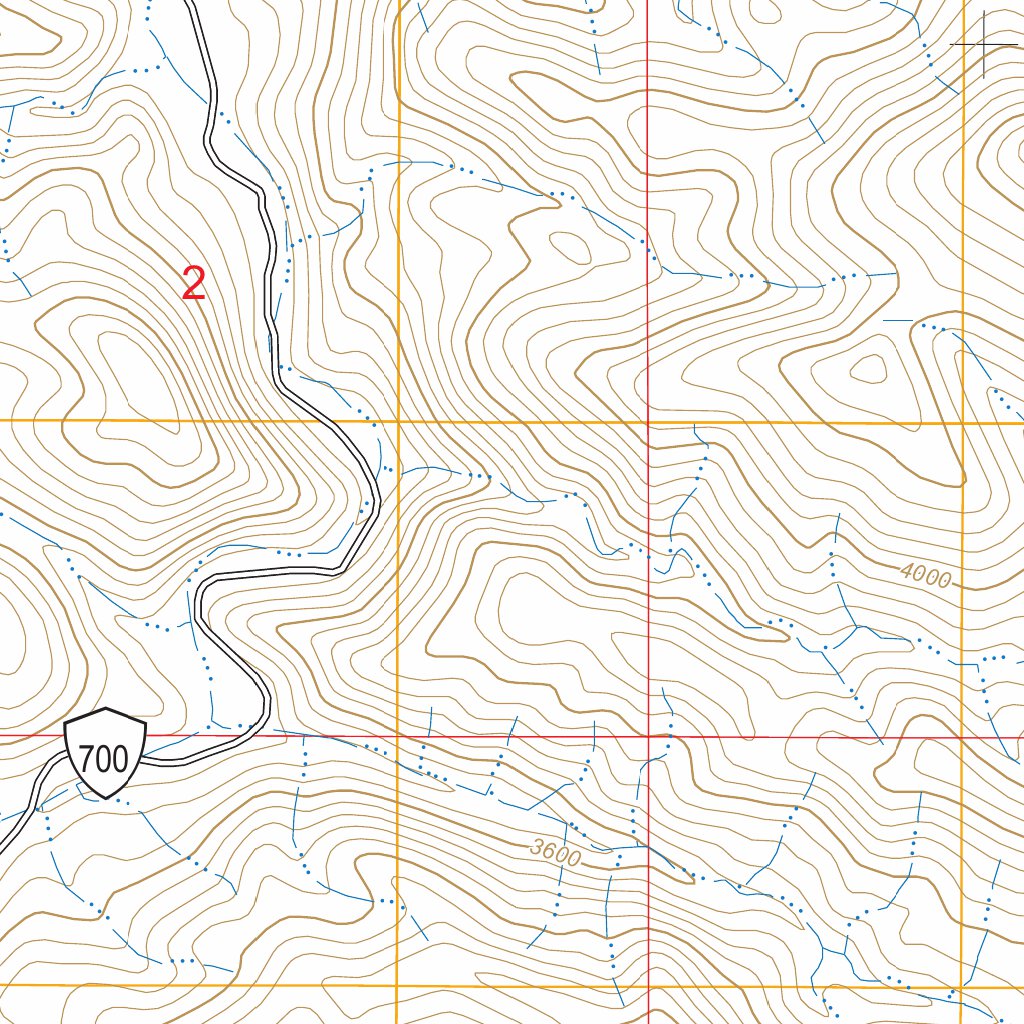 Cutter, AZ FSTopo Map by US Forest Service - Topo | Avenza Maps