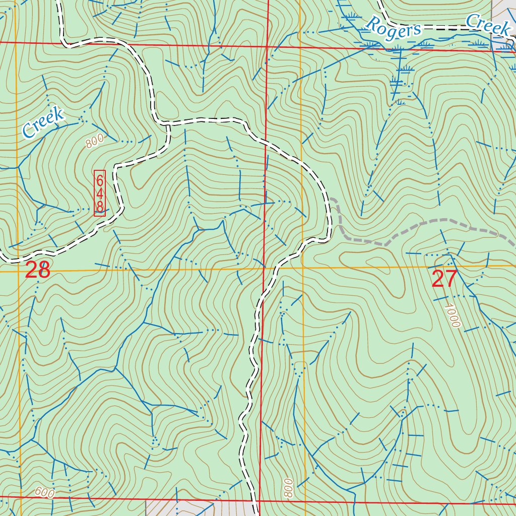 Cummins Peak, OR FSTopo Map by US Forest Service - Topo | Avenza Maps