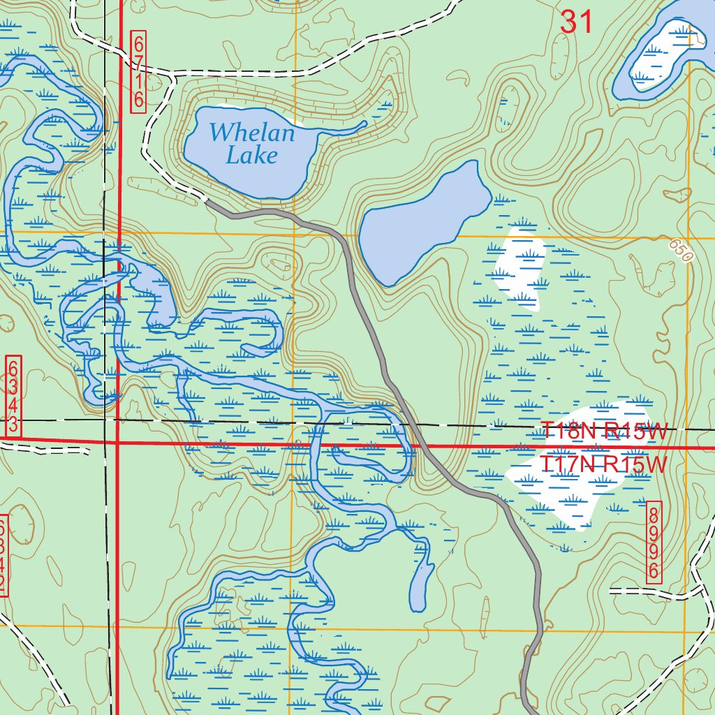Custer, MI FSTopo Map by US Forest Service - Topo | Avenza Maps