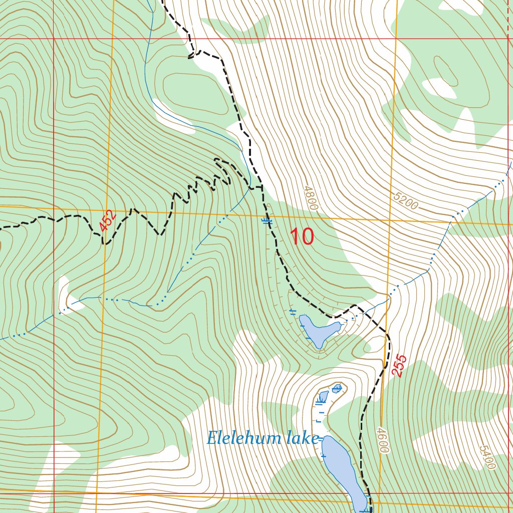 Cyclone Lake, MT FSTopo Map by US Forest Service - Topo | Avenza Maps