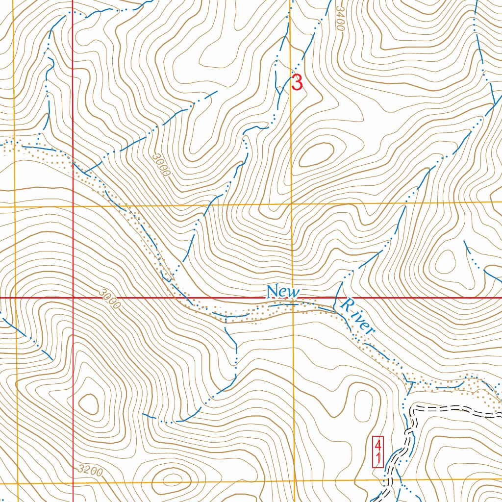 Daisy Mountain, AZ FSTopo Map by US Forest Service - Topo | Avenza Maps