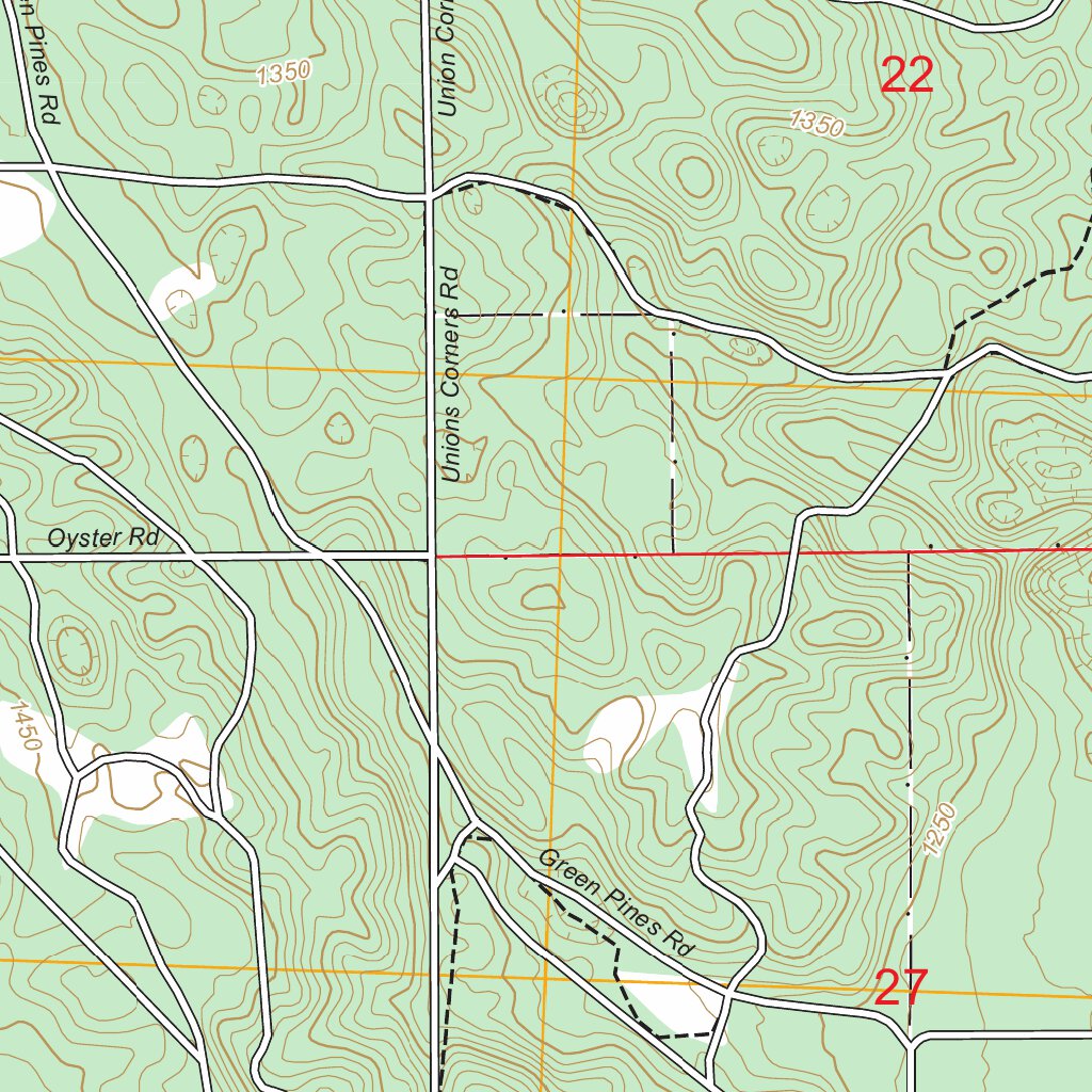 Damon, MI FSTopo Map by US Forest Service - Topo | Avenza Maps