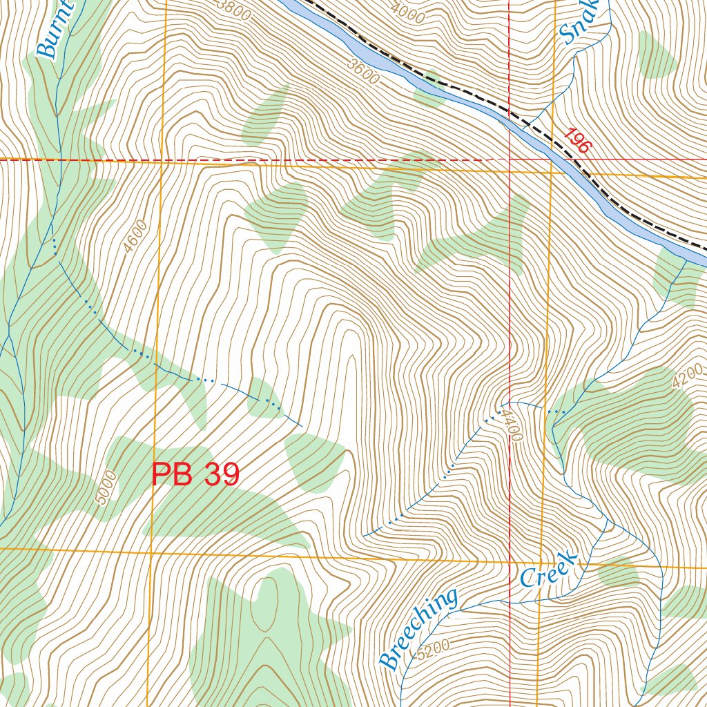 Dave Lewis Peak, ID FSTopo Map by US Forest Service - Topo | Avenza Maps