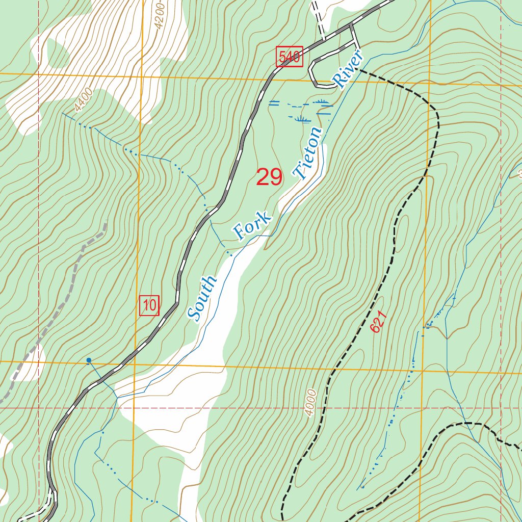 Darland Mountain, WA FSTopo Map by US Forest Service - Topo | Avenza Maps