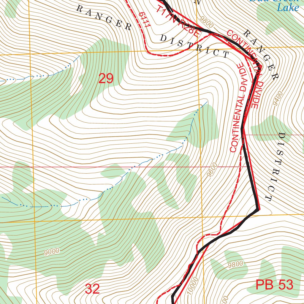 Deadman Pass, MT-ID FSTopo Map by US Forest Service - Topo | Avenza Maps