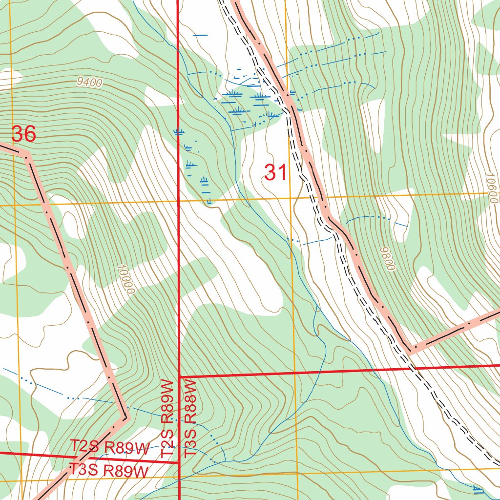 Deep Lake, CO FSTopo Map by US Forest Service - Topo | Avenza Maps