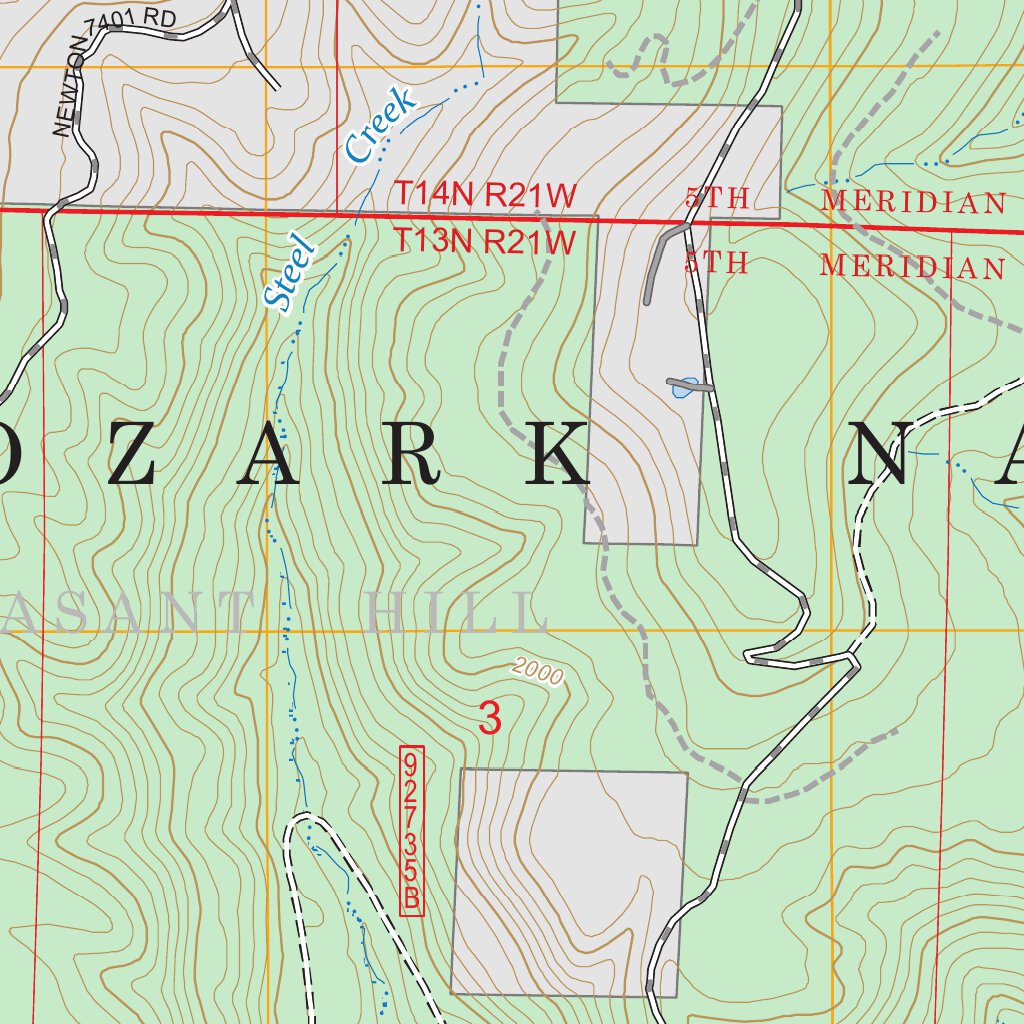 Deer, AR FSTopo Map by US Forest Service - Topo | Avenza Maps