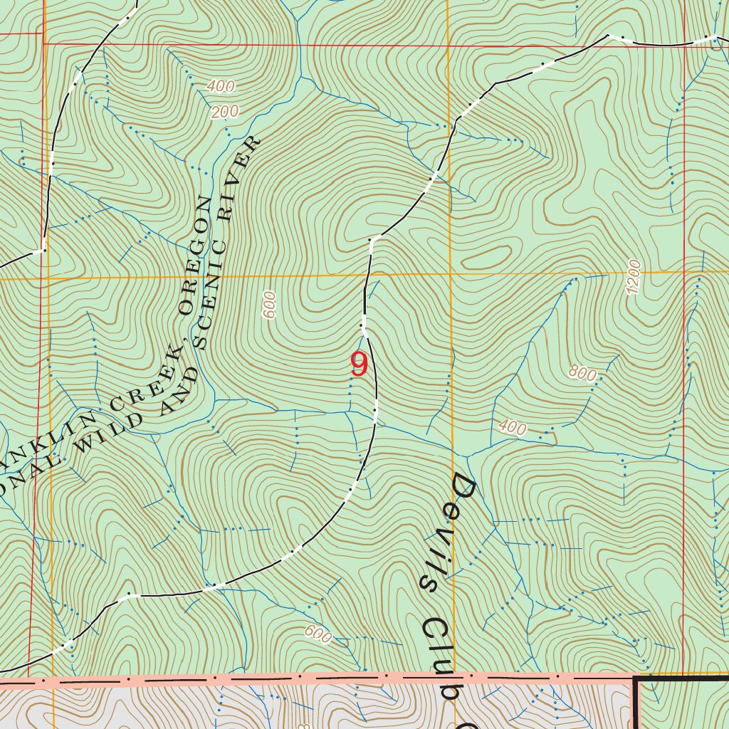 Deer Head Point, OR FSTopo Map by US Forest Service - Topo | Avenza Maps