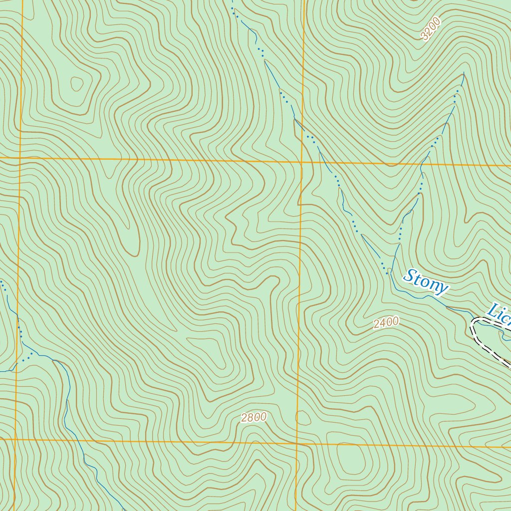 Deerfield, VA FSTopo Map by US Forest Service - Topo | Avenza Maps