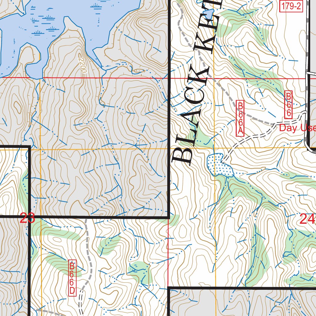 Dempsey, OK FSTopo Map by US Forest Service - Topo | Avenza Maps