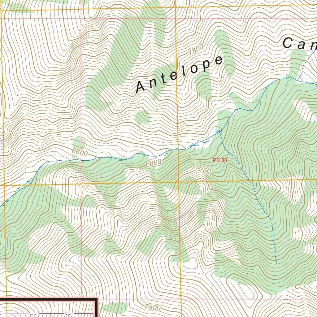 Deseret Peak West, UT FSTopo Map by US Forest Service - Topo | Avenza Maps