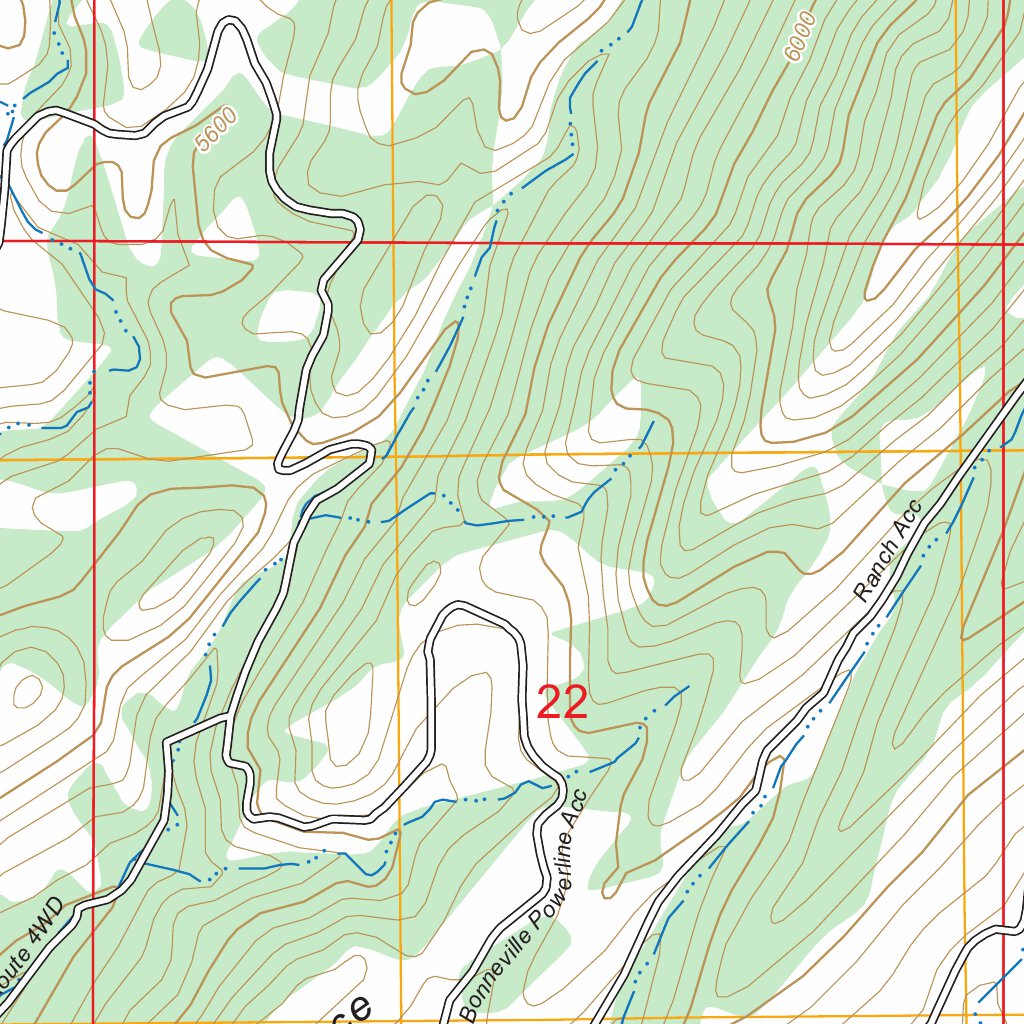 Devils Fence, MT FSTopo Map by US Forest Service - Topo | Avenza Maps