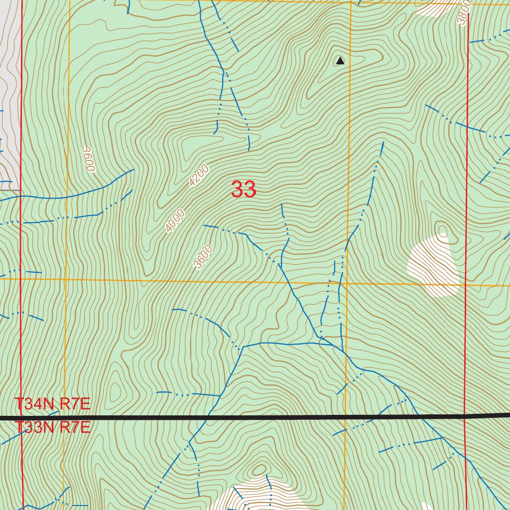 Day Lake, WA FSTopo Map by US Forest Service - Topo | Avenza Maps
