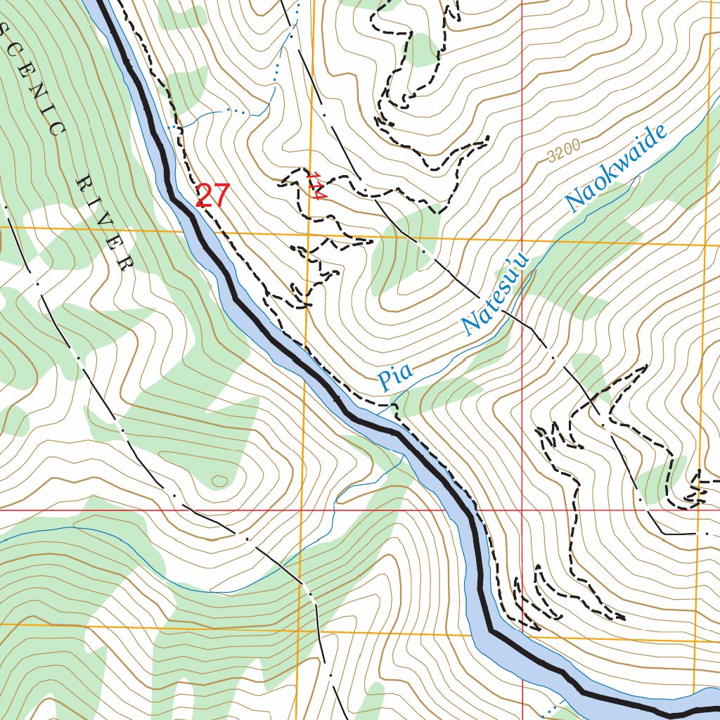 Devils Teeth Rapids, ID FSTopo Map by US Forest Service - Topo | Avenza ...