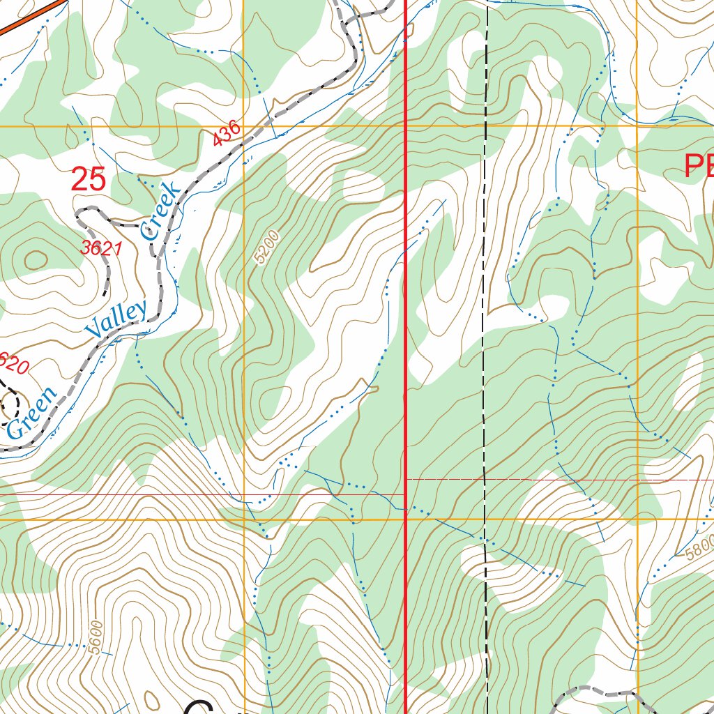 Diamond Point, AZ FSTopo Map by US Forest Service - Topo | Avenza Maps