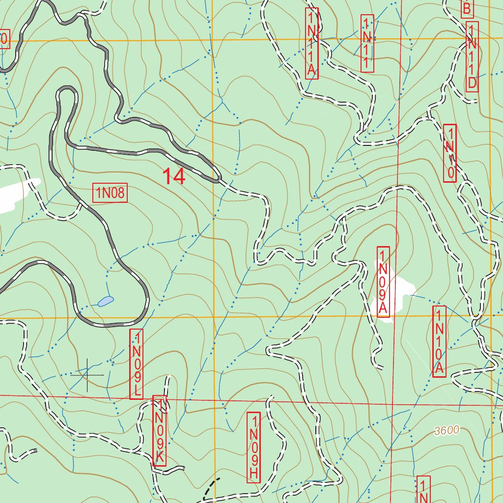 Dinsmore, CA FSTopo Map by US Forest Service - Topo | Avenza Maps
